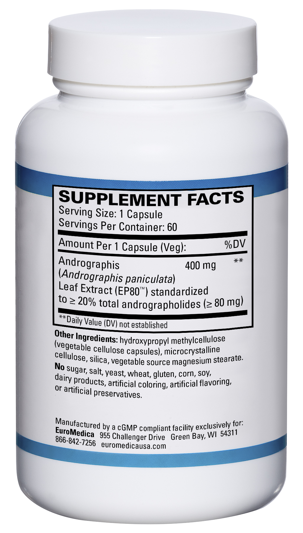 Andrographis EP80™ Extra Strength - EuroMedica